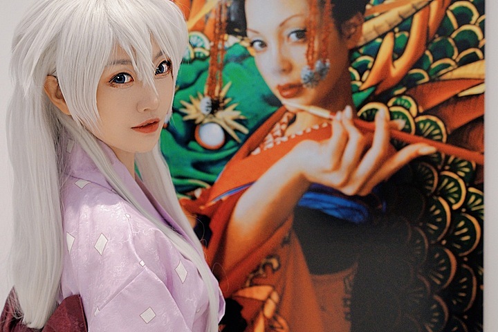 鬼灭之刃堕姬小梅Cos - VVCON美瞳商城