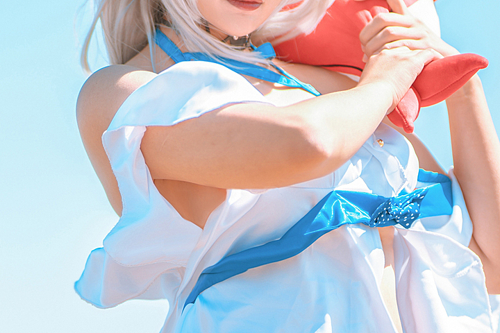 《明日方舟》斯卡蒂 cosplay - VVCON美瞳商城