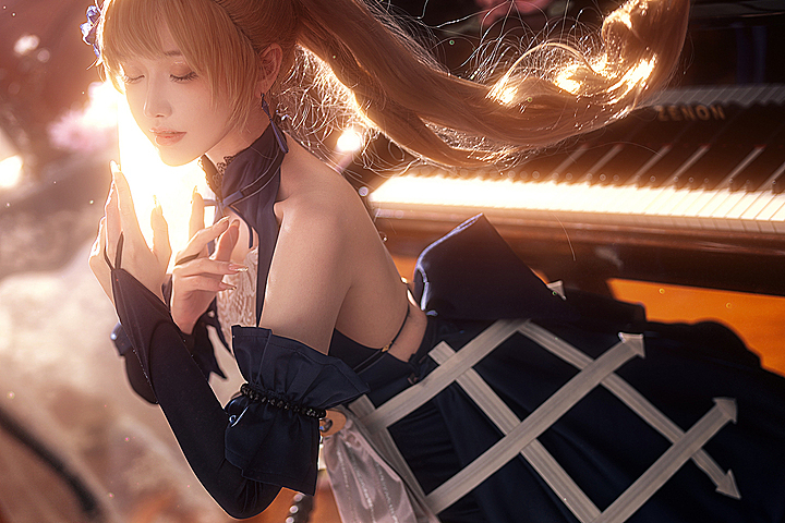 《无期迷途》艾瑞尔cosplay - VVCON美瞳商城