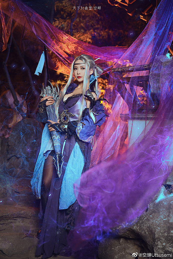 【cos正片】《天下三》幽篁cosplay欣赏 – VVCON美瞳网