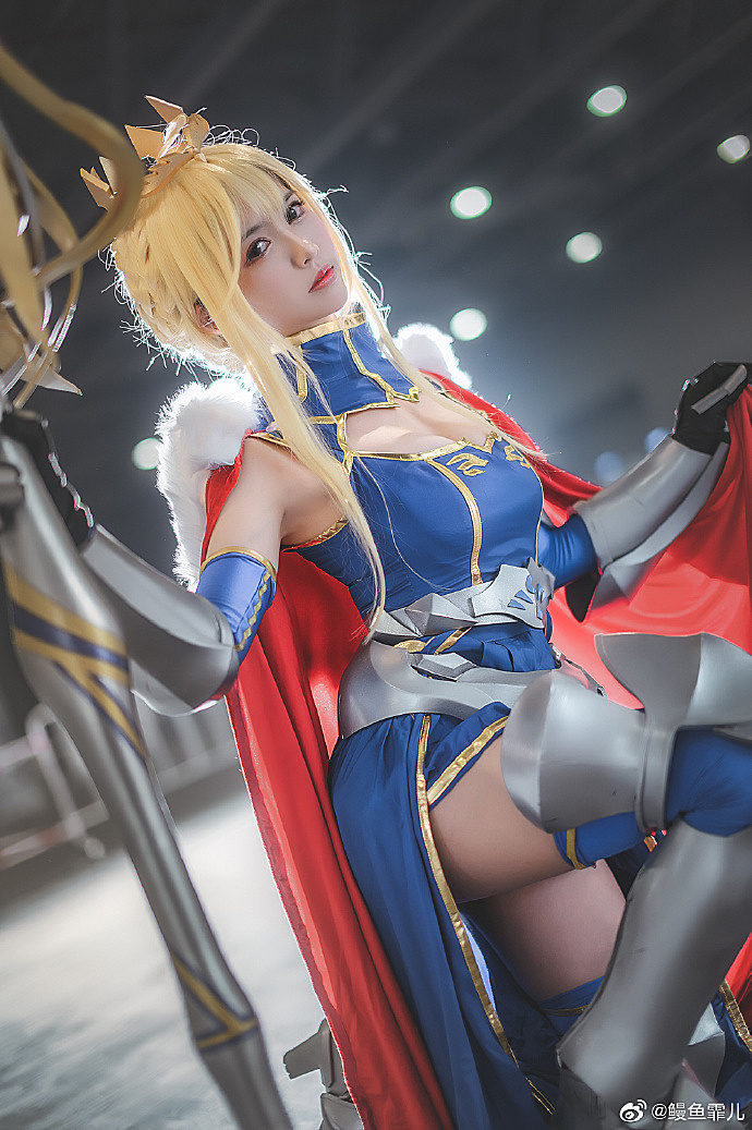 【cos正片】闪耀于终焉之枪《Fate/GrandOrder》白枪呆 cosplay欣赏 - VVCON美瞳商城