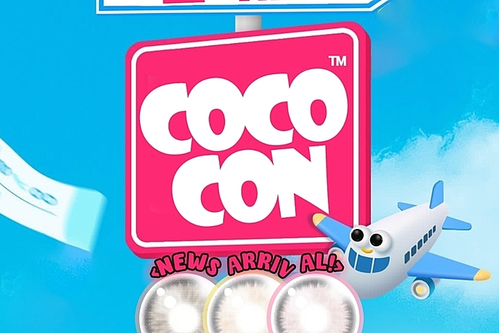 【年抛上新】COCOCON美瞳 眼部精修嫩感 Alohan系列新品三色登陆 - VVCON美瞳商城