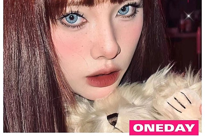 【日抛上新】AnnieOne阿树美瞳 涩谷辣妹“纯欲狂跳之心” 国庆趣玩节 - VVCON美瞳商城